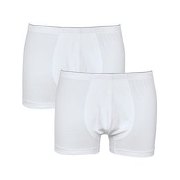 Erwin M&uuml;ller Erwin M&uuml;ller Baumwolle, Single-Jersey Pants 2er-Pack in wei&szlig; | Gr.: 5