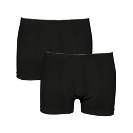 Erwin M&uuml;ller Erwin M&uuml;ller Baumwolle, Single-Jersey Pants 2er-Pack in schwarz | Gr.: 6