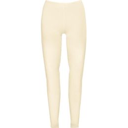 Nina von C. Seide, Wolle, Feinripp Unterhose, lang in creme | Gr.: 40