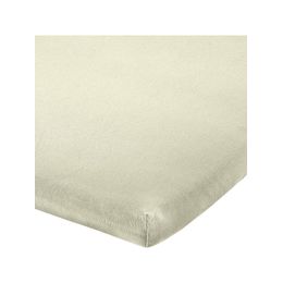 Erwin M&uuml;ller Erwin M&uuml;ller Single-Jersey Topper-Spannbettlaken Freising in natur | Gr.: 180x200 cm - 200x220 cm