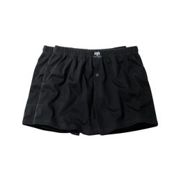 Ceceba Baumwolle, Single-Jersey Bio Boxershorts 2er-Pack in schwarz | Gr.: 7