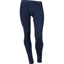 Ammann Baumwolle, Feinripp Unterhose, lang in marine | Gr.: 6