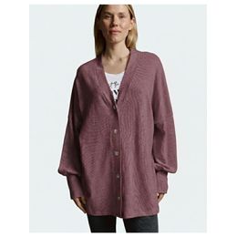 Cotton Candy Cardigan in burgundy melange | Gr.: L