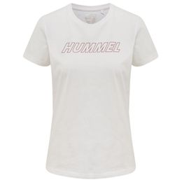 Hummel T-Shirt Hmlte Cali Damen in WHITE/WITHERED ROSE | Gr.: L