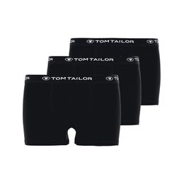 Tom Tailor Baumwolle, Single-Jersey Pants 3er-Pack in schwarz/schwarz/schwarz | Gr.: 7