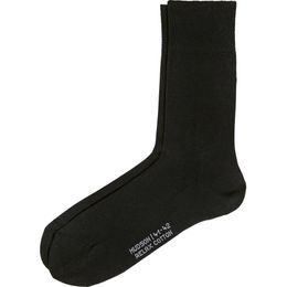 Hudson Baumwolle Socken 1 Paar in schwarz | Gr.: 41/42