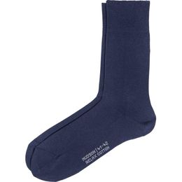 Hudson Baumwolle Socken 1 Paar in marine | Gr.: 45-46 cm