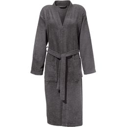 REDBEST Frottier Unisex-Bademantel Chicago in anthrazit | Gr.: S