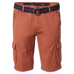 Shorts Casamoda "Casamoda Shorts uni", Herren, Gr. 34, Normalgrößen, orange, 100% Baumwolle, Hosen