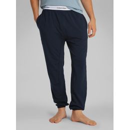 Sweathose "JOGGER", Herren, Gr. L (52), N-Gr, schwarz, Sweatware, Obermaterial: 95% Baumwolle, 5% Elasthan, Calvin Klein Underwear, normal normal, Hosen, mit Logo-Elastikbund