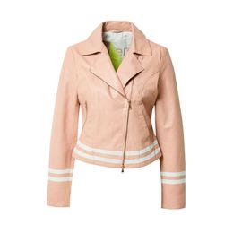 Freaky Nation Jacke 'Look Bright' Damen Gr&ouml;&szlig;e S puder / wei&szlig; Sommerjacke