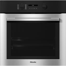 Miele Pyrolyse Backofen "H 2761 BP", Energieeffizienz: A+ (A+++-D), silber (silberfarben), B:59,5cm H:59,6cm T:56,9cm, Backöfen, Geringster Reinigungsaufwand dank Pyrolyse sowie per WLAN vernetzbar