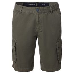 Shorts Casamoda "Casamoda Shorts uni", Herren, Gr. 44, Normalgr&ouml;&szlig;en, gr&uuml;n (dunkelgr&uuml;n), 100% Baumwolle, Hosen Shorts