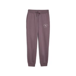 Sporthose Puma "Puma Class Comfort Jogginghose Damen", Damen, Gr. M, Normalgrößen, raisin lila, Obermaterial: 34% Polyester, 66% Baumwolle; Rippe: 97% Baumwolle, 3% Elasthan; Tasche – Oben: 100% Baumwolle, unifarben, comfort fit, Hosen Sporthose