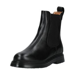 Pavement Damen Stiefelette "Pavement Stiefelette Leder/Textil", Gr. 40schwarz, Leder, Textil, Schuhe
