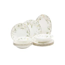 Peill & Putzler Peill+Putzler Tafelservice 15-teilig Firenze &brvbar; wei&szlig; &brvbar; Porzellan &raquo; H&ouml;ffner