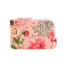 Cath Kidston Geldbörse Damen Größe One Size ecru / grün / rosa / knallrot