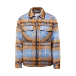 TOPMAN Jacke Herren Gr&ouml;&szlig;e XXL blau / braun