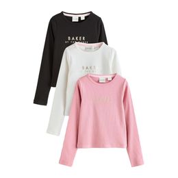 Baker By Ted Baker Shirt girl Pink, Black, White size 12 yrs