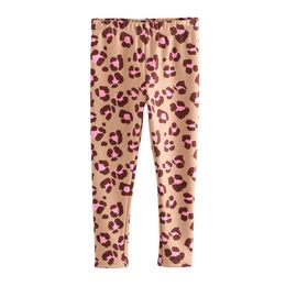 next Leggings Mädchen Größe 166 camel / dunkelbraun / hellpink