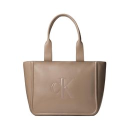 Calvin Klein Shopper Damen Gr&ouml;&szlig;e One Size taupe