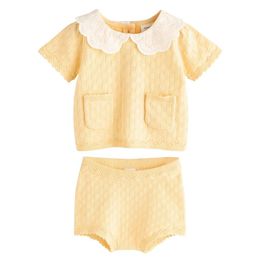 next Set girl Yellow size 9-12 mths
