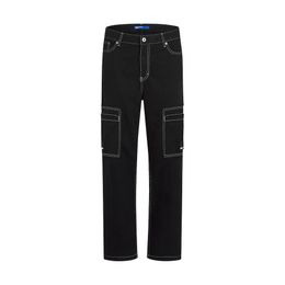 KARL LAGERFELD JEANS Cargo Jeans male Black size XXL