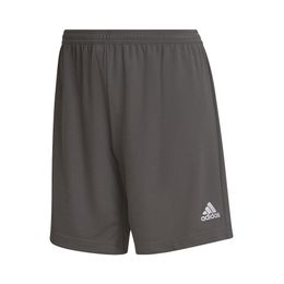 adidas Performance Sporthose 'Entrada 22' Damen Größe XXXS/XXS schlammfarben / weiß