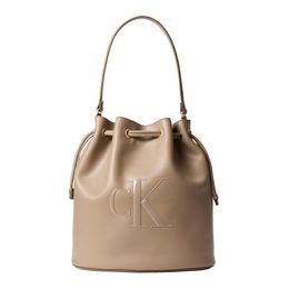 Calvin Klein Beuteltasche Damen Gr&ouml;&szlig;e One Size taupe