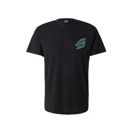 Santa Cruz T-Shirt 'Wired Flame Dot' Herren Gr&ouml;&szlig;e XXL hellgrau / limette / schwarz / wei&szlig;