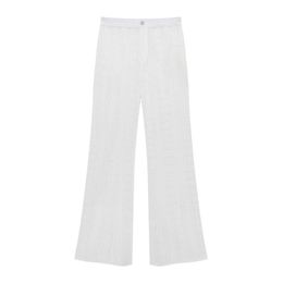 Pull&Bear Pull&Bear Hose Damen Größe 42 weiß