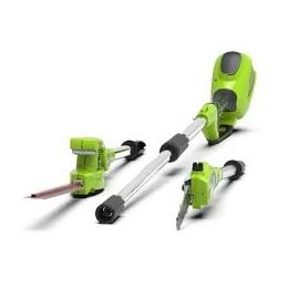 Greenworks 40V Hochentaster & Stab-Heckenschere - Ohne Akku