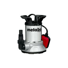 Metabo Flachsaugende Klarwasser-Tauchpumpe TPF 6600 SN Karton (0250660006)