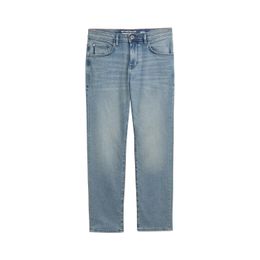 Tom Tailor Herren TTMARVIN STRAIGHT Jeans mit Stretch, blau, Uni, Gr. 30/32