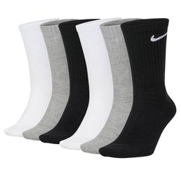 Nike Sportsocken Herren Gr&ouml;&szlig;e 38/42 grau / schwarz / wei&szlig;