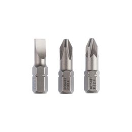 Bosch Schrauberbit-Set Extra-Hart (gemischt), S 1,0x5,5, PH2, PZ2, 25 mm (2607001766)