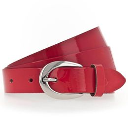 Tamaris G&uuml;rtel Damen Gr&ouml;&szlig;e 100 rot / silber