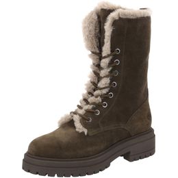 Palado Schn&uuml;rstiefel 'Farlen' Damen Gr&ouml;&szlig;e 36 khaki Winterschuhe