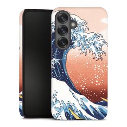DeinDesign Galaxy S25 Handy Panzer Handyh&uuml;lle robuste Outdoor H&uuml;lle Schutzh&uuml;lle matt Art Japan Die Gro&szlig;e Welle Vor Kanagawa Tough Case