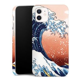 DeinDesign iPhone 12 mini Handy Premium Case Smartphone Handyh&uuml;lle Schutzh&uuml;lle matt Japan Die Gro&szlig;e Welle Vor Kanagawa Art Premium Case