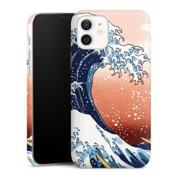 DeinDesign iPhone 12 Handy Premium Case Smartphone Handyh&uuml;lle Schutzh&uuml;lle matt Japan Die Gro&szlig;e Welle Vor Kanagawa Art Premium Case