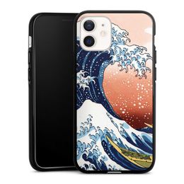DeinDesign iPhone 12 mini Handy Silikon H&uuml;lle Case schwarz Handyh&uuml;lle Japan Die Gro&szlig;e Welle Vor Kanagawa Art