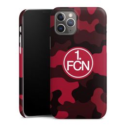 DeinDesign iPhone 12 Pro Handy Premium Case Smartphone Handyh&uuml;lle Schutzh&uuml;lle matt Logo 1. Fcn 1. Fc N&uuml;rnberg Premium Case