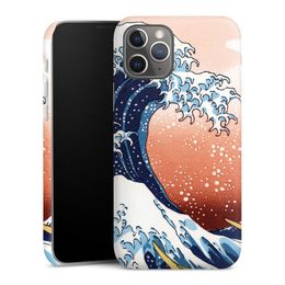 DeinDesign iPhone 12 Pro Handy Premium Case Smartphone Handyh&uuml;lle Schutzh&uuml;lle matt Japan Die Gro&szlig;e Welle Vor Kanagawa Art Premium Case