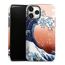 DeinDesign iPhone 11 Pro Handy Panzer Handyh&uuml;lle robuste Outdoor H&uuml;lle Schutzh&uuml;lle gl&auml;nzend Die Gro&szlig;e Welle Vor Kanagawa Art Japan Tough Case
