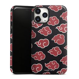 DeinDesign iPhone 11 Pro Handy Panzer Handyh&uuml;lle robuste Outdoor H&uuml;lle Schutzh&uuml;lle gl&auml;nzend Akatsuki Pattern Naruto Shippuden Tough Case