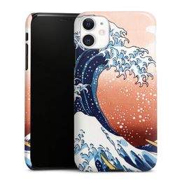 DeinDesign iPhone 11 Handy Premium Case Smartphone Handyh&uuml;lle Schutzh&uuml;lle gl&auml;nzend Die Gro&szlig;e Welle Vor Kanagawa Art Japan Premium Case