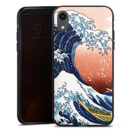 DeinDesign iPhone Xr Handy Silikon H&uuml;lle Case schwarz Handyh&uuml;lle Die Gro&szlig;e Welle Vor Kanagawa Japan Art