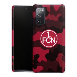 DeinDesign Galaxy S20 FE 5G Handy Premium Case Smartphone Handyh&uuml;lle Schutzh&uuml;lle matt Logo 1. Fc N&uuml;rnberg 1. Fcn Premium Case