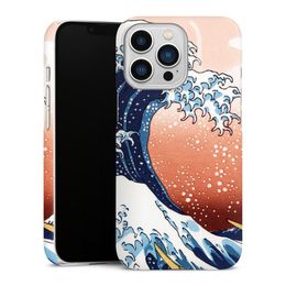 DeinDesign iPhone 13 Pro Handy Premium Case Smartphone Handyh&uuml;lle Schutzh&uuml;lle gl&auml;nzend Die Gro&szlig;e Welle Vor Kanagawa Japan Art Premium Case